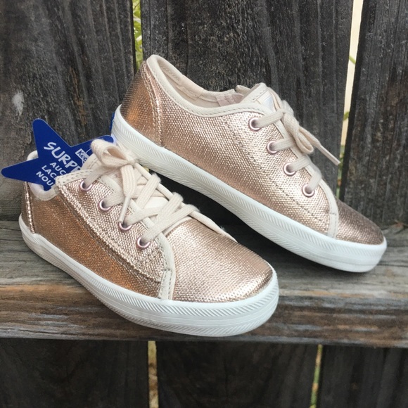 Keds | Shoes | Keds Toddler Girl Shoes Kickstart Jr Rose Gold | Poshmark